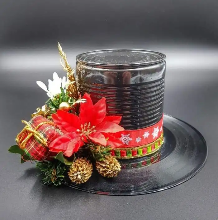 20 diy ιδέες χριστουγεννιάτικης διακόσμησης από μεταλλικά κουτιά ...