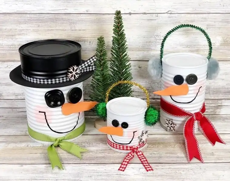 20 diy ιδέες χριστουγεννιάτικης διακόσμησης από μεταλλικά κουτιά ...