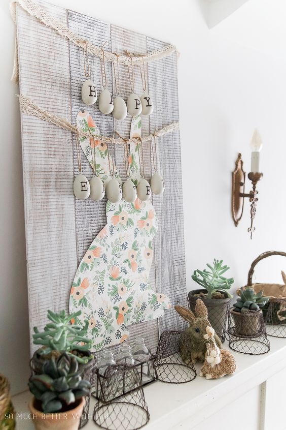 25 κομψές πασχαλινές ιδέες για να διακοσμήσετε το σπίτι σας ...